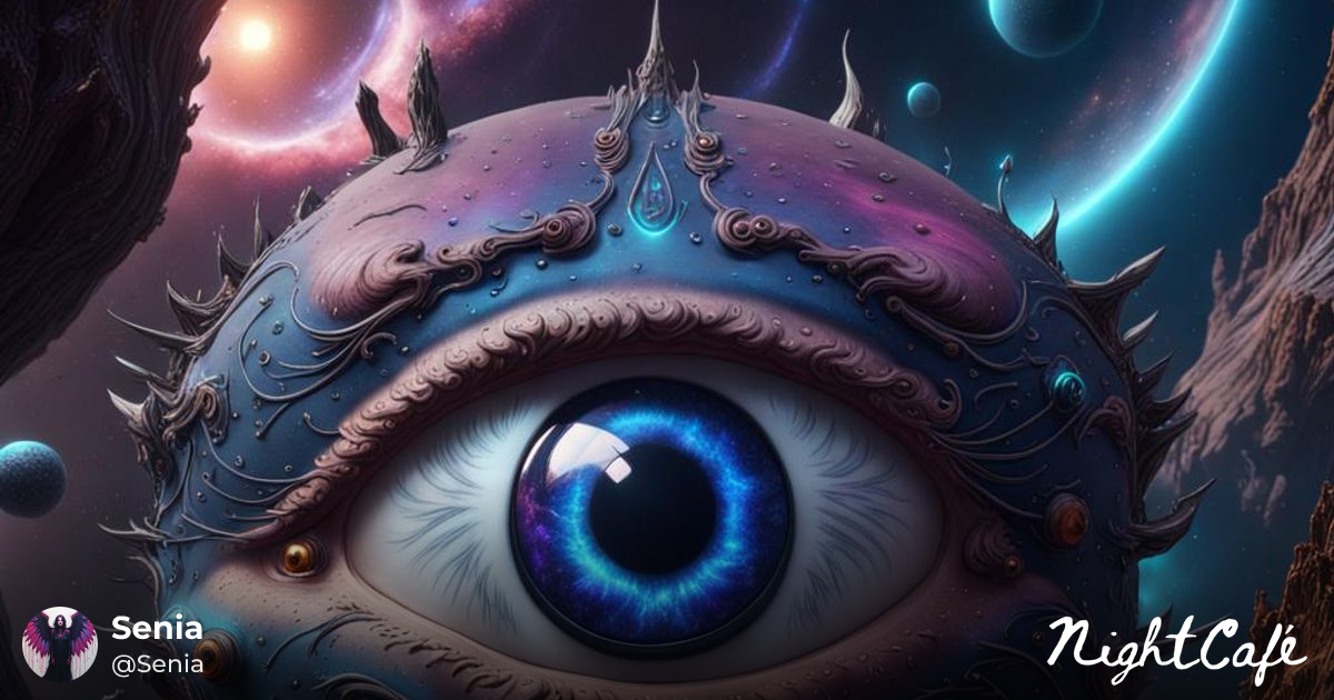 Galactic Eyes - Galactic Eyes Fantasy Concept Art