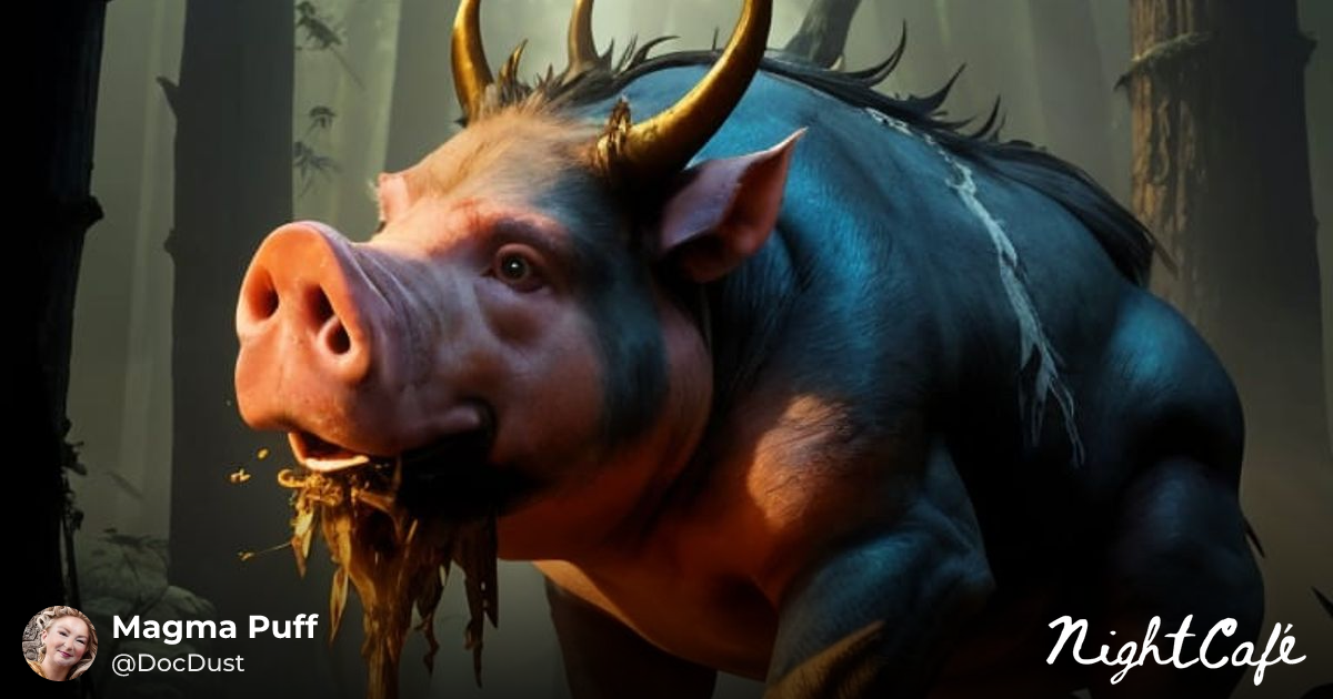 Razorback - Surreal Pig-Man Declares Allegiance