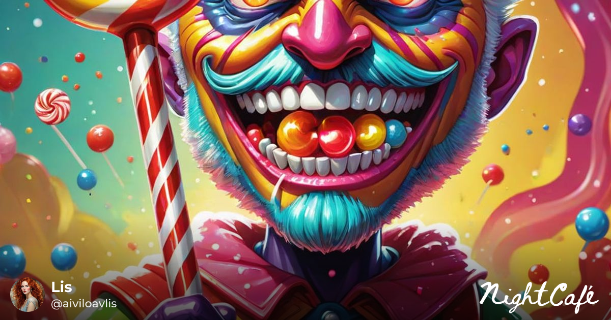 Made-Up Supervillains, A candy-themed villain with a lollipop axe.