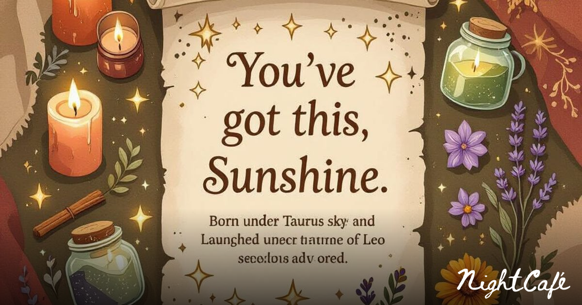 Enchanted Still Life with Candles and Herbs - AI Art