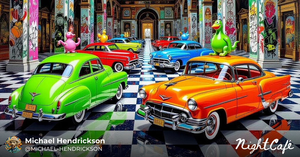 eclectic cars - Fantastical Cars and Creatures in Surreali...