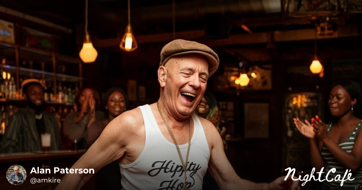 Moonwalk Like You Mean It - Elderly Man Moonwalks with Joyfu...