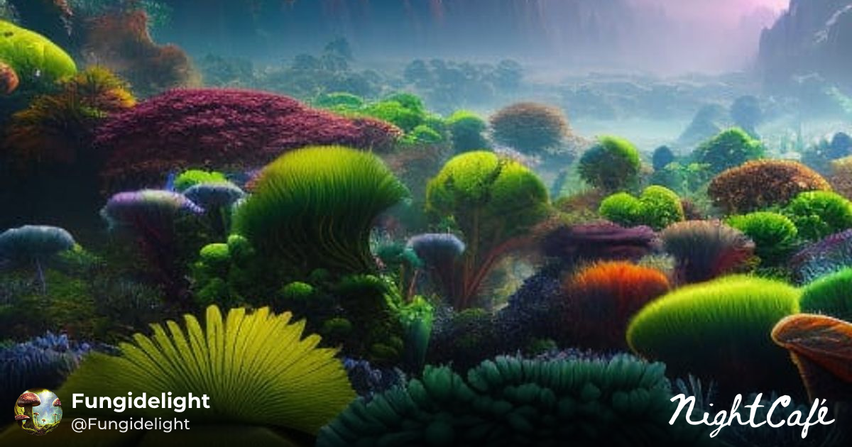 Iridium deposits - Exotic Alien World with Giant Moon