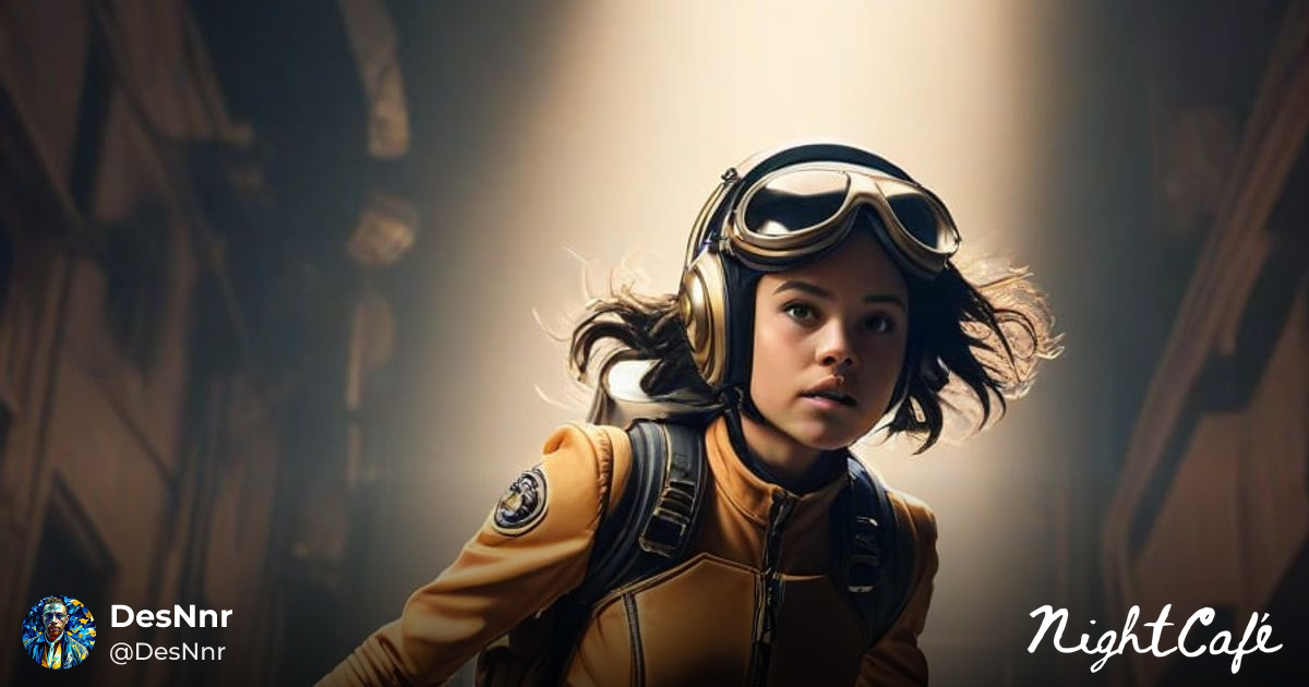 The Rocketeer: A Cinematic Pin-Up Girl in Retro Fu... - AI Art