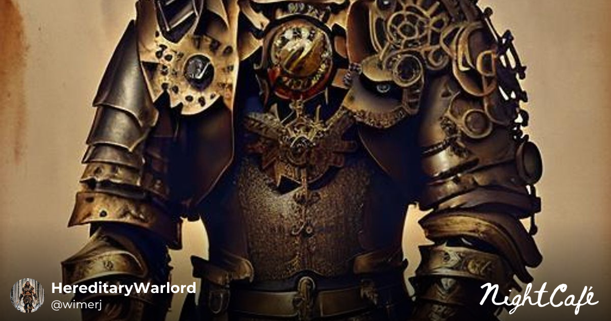 Steampunk Werewolf in Victorian Alleyway - AI Art