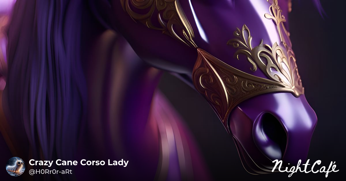 💜Sassy Purple Horse💜