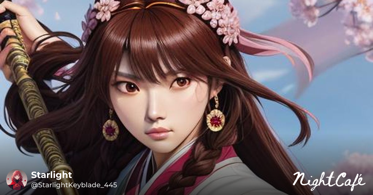 Seong-Mina from Soul Calibur - Seong-Mina with Zanbato in An...