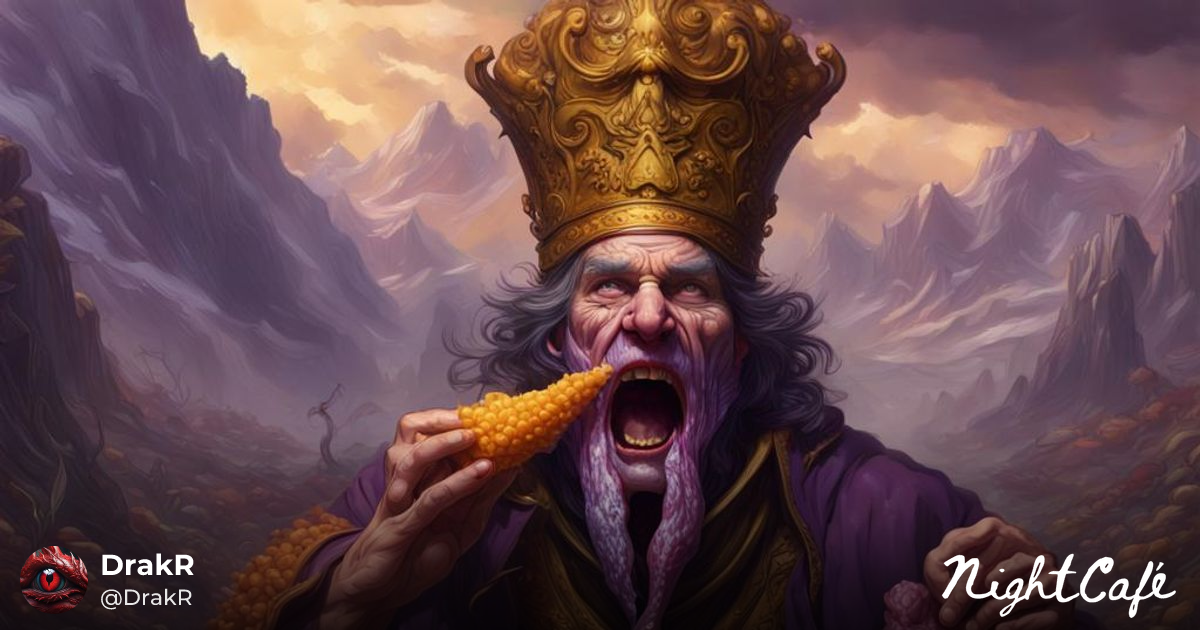 They called him the hungry king... - Hungry King Swallowing ...