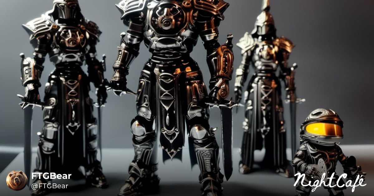 Gothic Double Exposure in Shattered Ink on Glass - AI Art