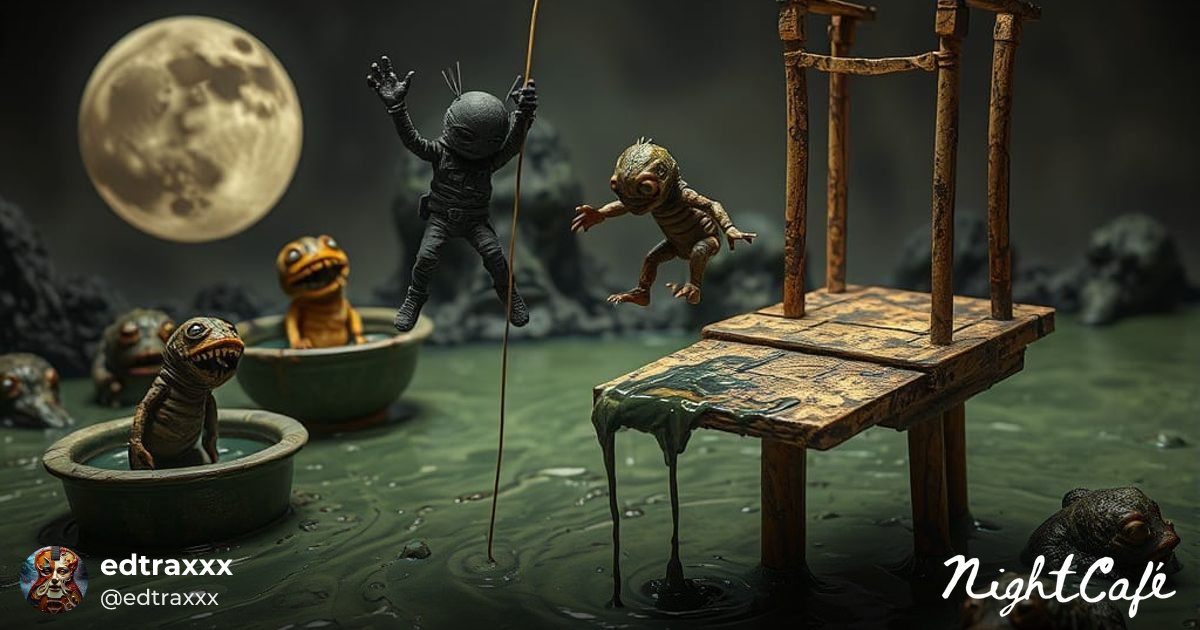 The Scummy Spawn Puppet 1 - Surreal Puppets Leap into Slug M...