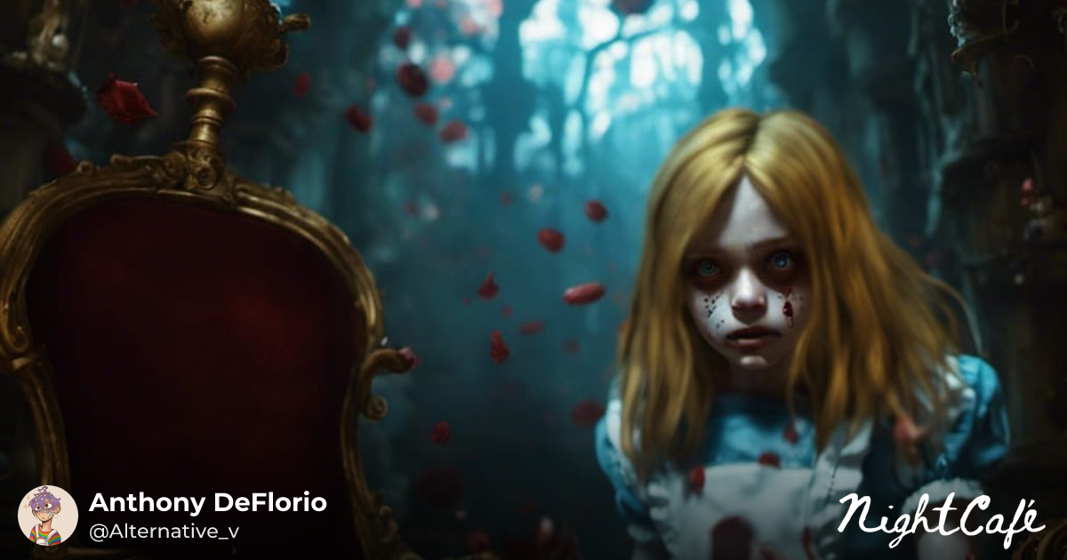 Alice in wonderland gory Horror alice a masterpiece, 8k resolution ...