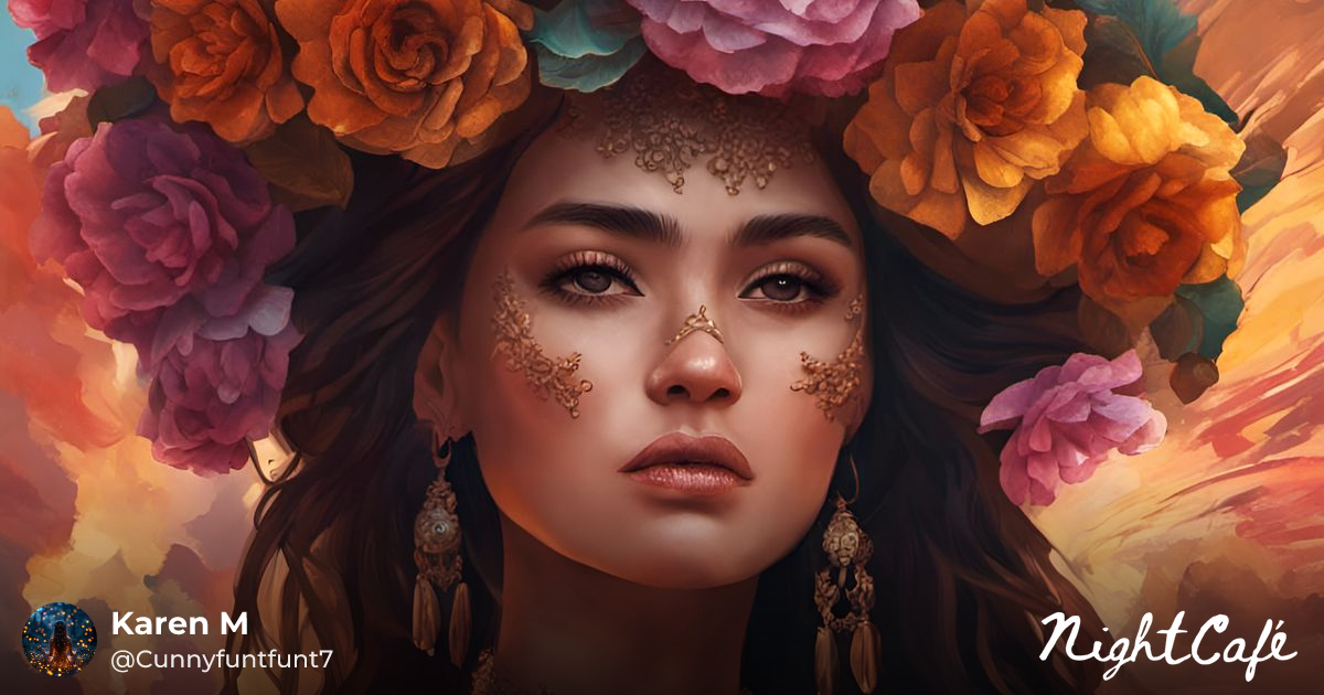 beautiful mexican woman, Digital painting, Highly detailed, Concept art, trending on Artstation ...