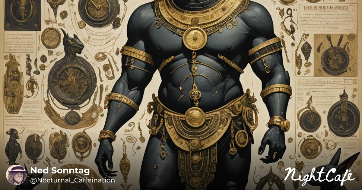 Narrative Perambulation 52 - Anubis and Gothic Enchantress i...