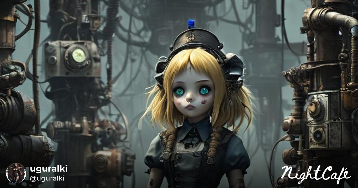 Alice in Nightmare Land, epik dark fantasy, ai art, dark character ...