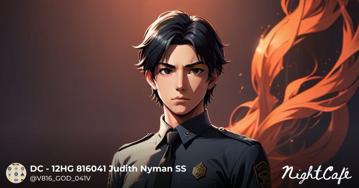 Adult Male Figure in Foundation Uniform, Anime-Sty... - AI Art