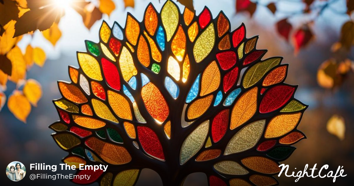 When the leaves fall they shatter.