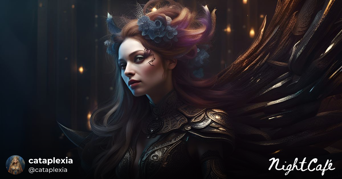 Unseelie The Dark cursed Fae v5 5 - Winged Fairy in Gothic ...