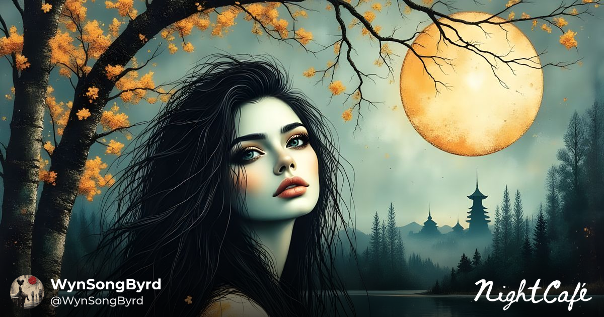 P O R T R A I T - Mysterious Gypsy Goddess Portrait in Impa...