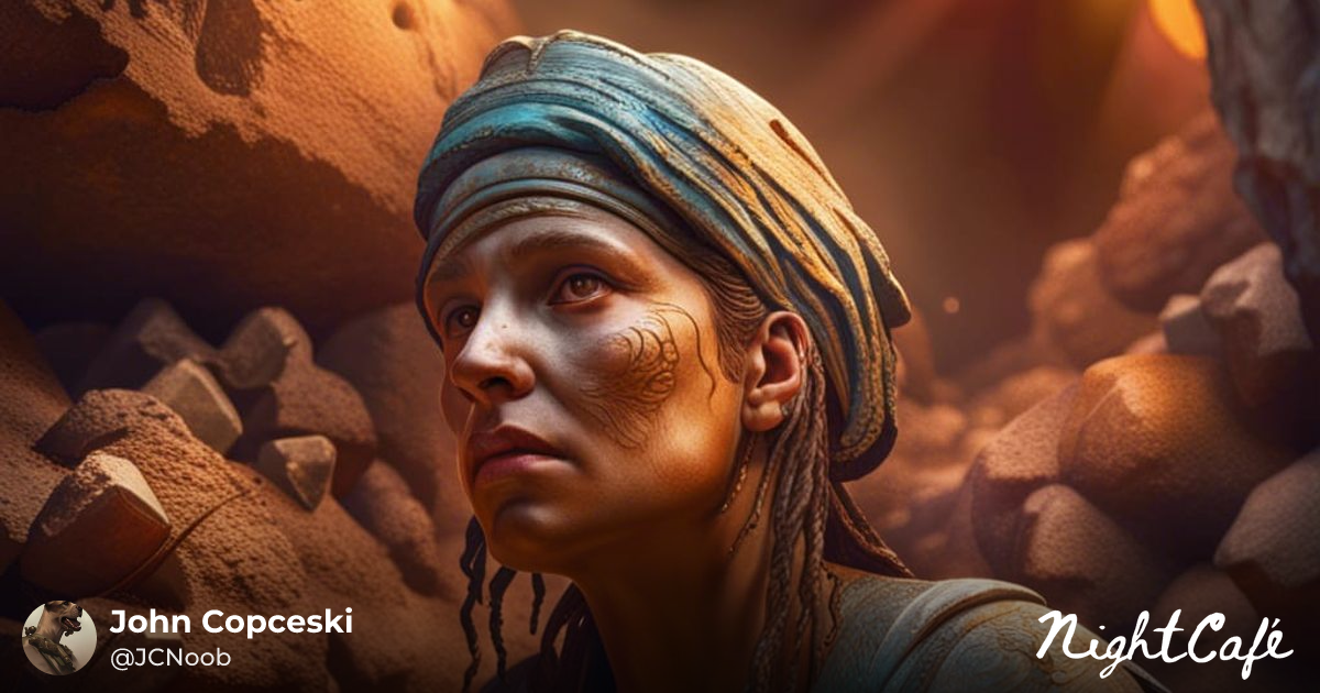 Buried woman - Hyperrealistic Archeological Excavation of Wo...