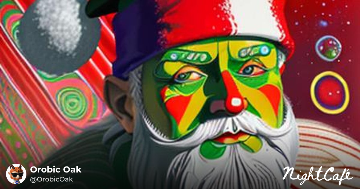 Elder Tomte - Tomte Painter in Neo-Fauvist Op Art Style