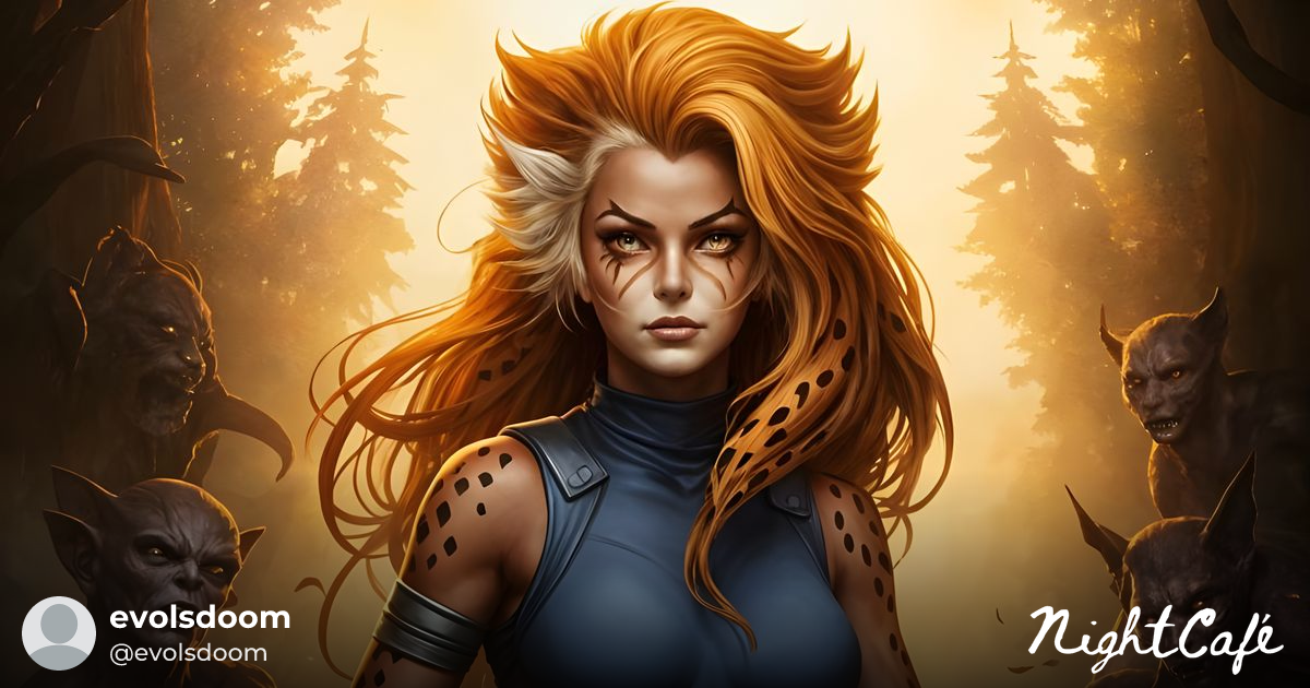Cheetara V2 - Cheetara Battles Through Mystical Forest, Art ...