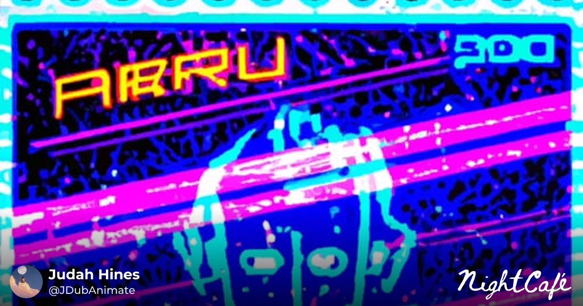 Holographic Stamp - Cyberpunk 2099 Postage Stamp with Neon D...