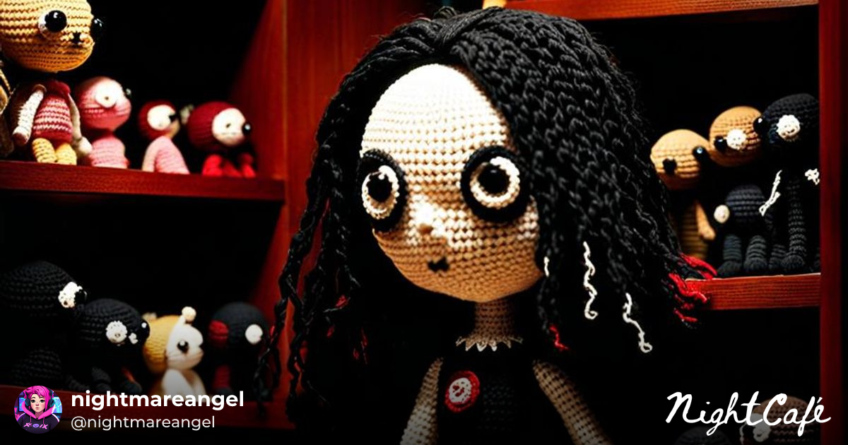 Caroline - Eldritch Horror: Creepy Crochet Dolls by Tim Bur...