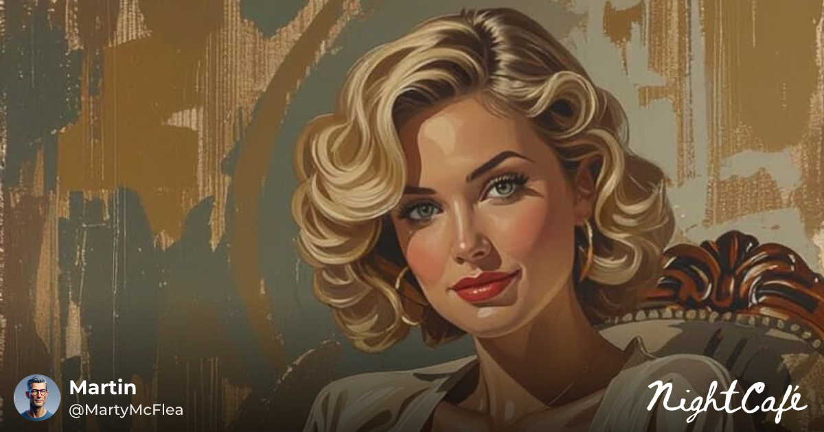 Stay Cool During The Heatwave - Serene Woman Portrait in Im...