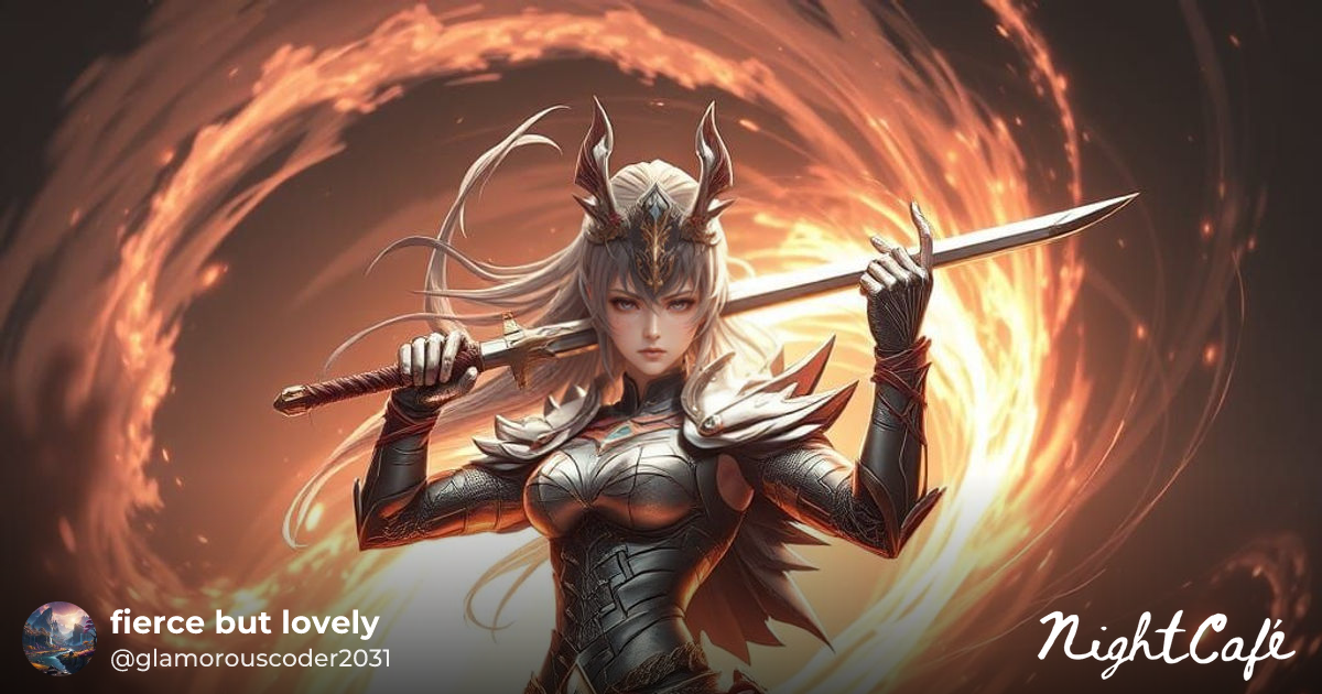 feirce woman power - Empowered Anime Goddess in 3D Anime St...