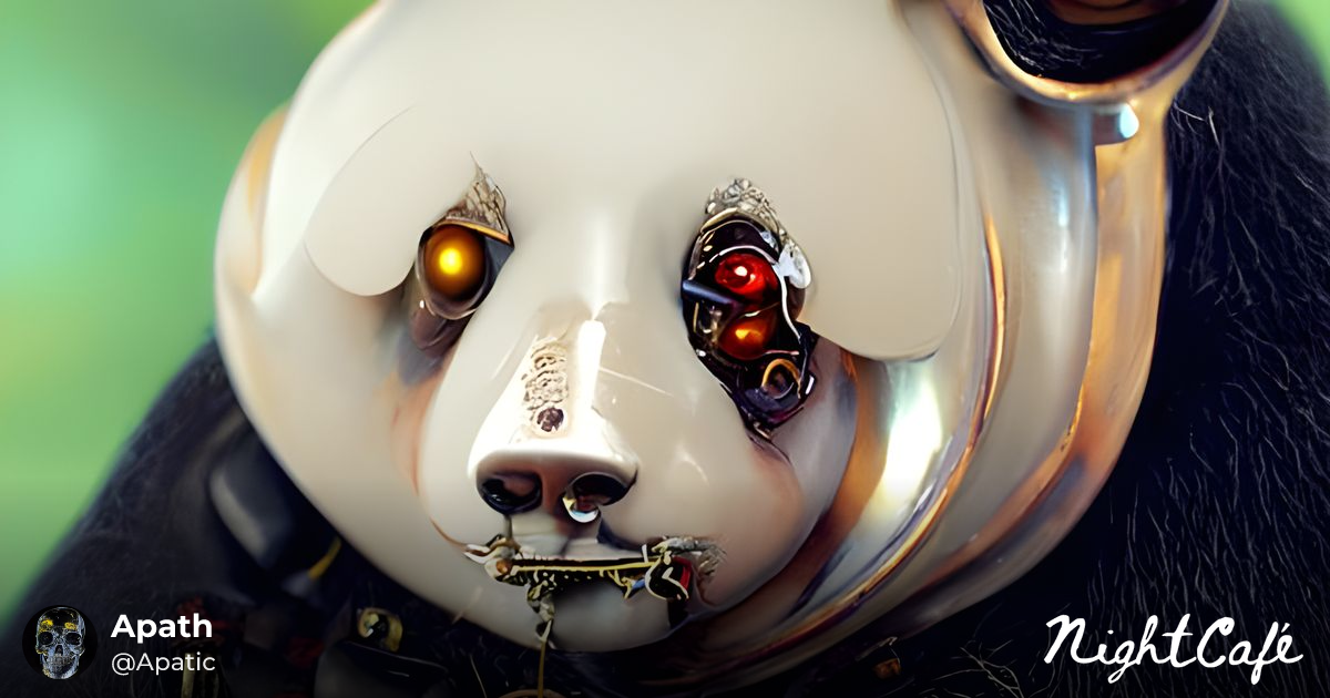 Clockwork panda bear - Clockwork panda bear