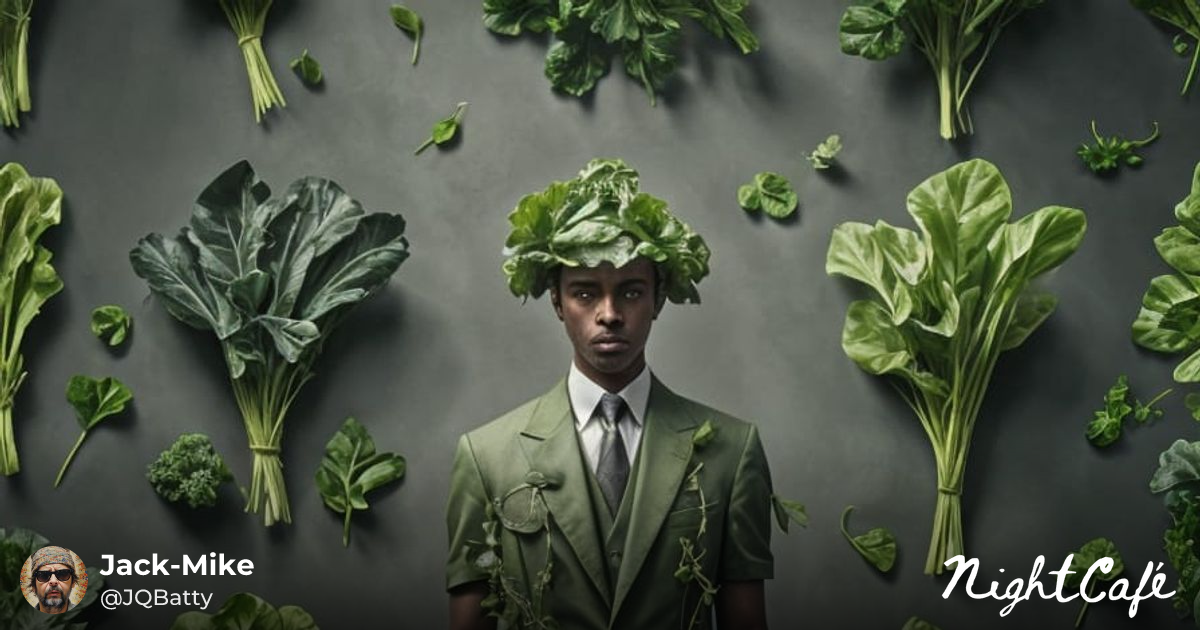 Vegetable Suits in Post-Apocalyptic Harlem Renaiss... - AI Art