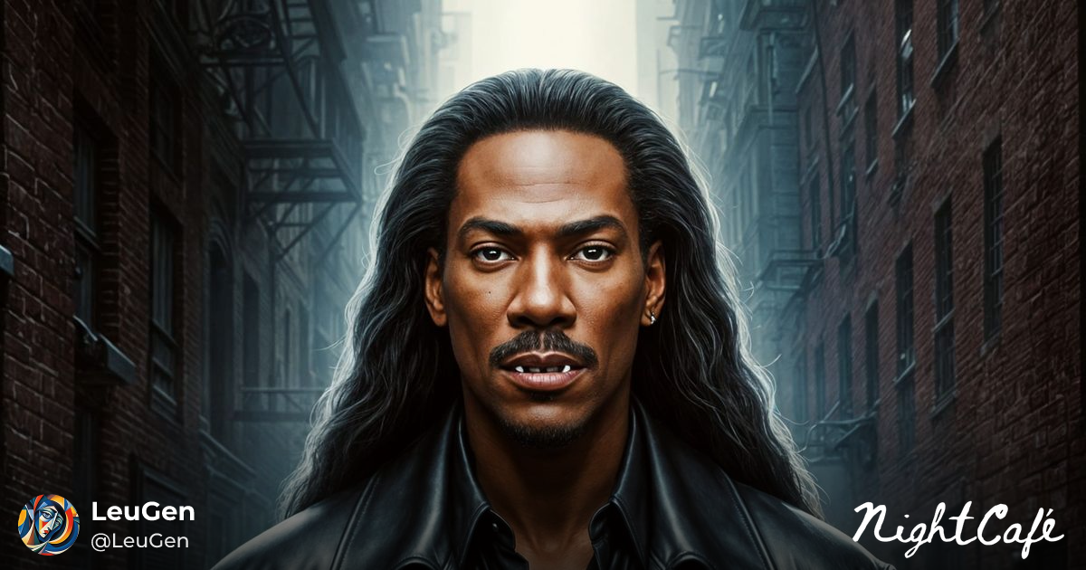 Inspired by the movie "Vampire in Brooklyn" (1995) directed by Wes Craven and starring Eddie Murphy.