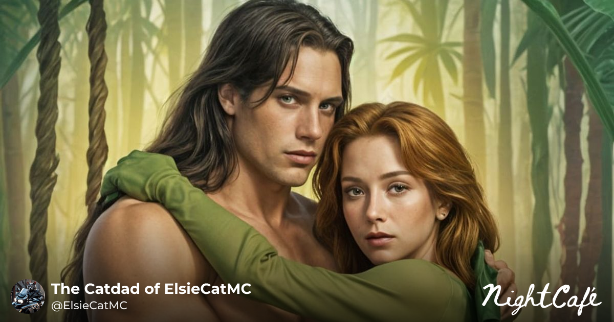 Tarzan and Jane - Tarzan and Jane: Abstract Art with Comple...