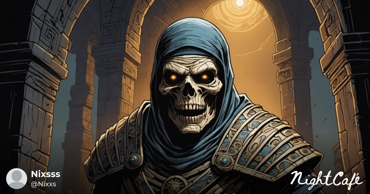 Horror Old terrifiying Mummy - Terrifying Mummy in Comic Boo...