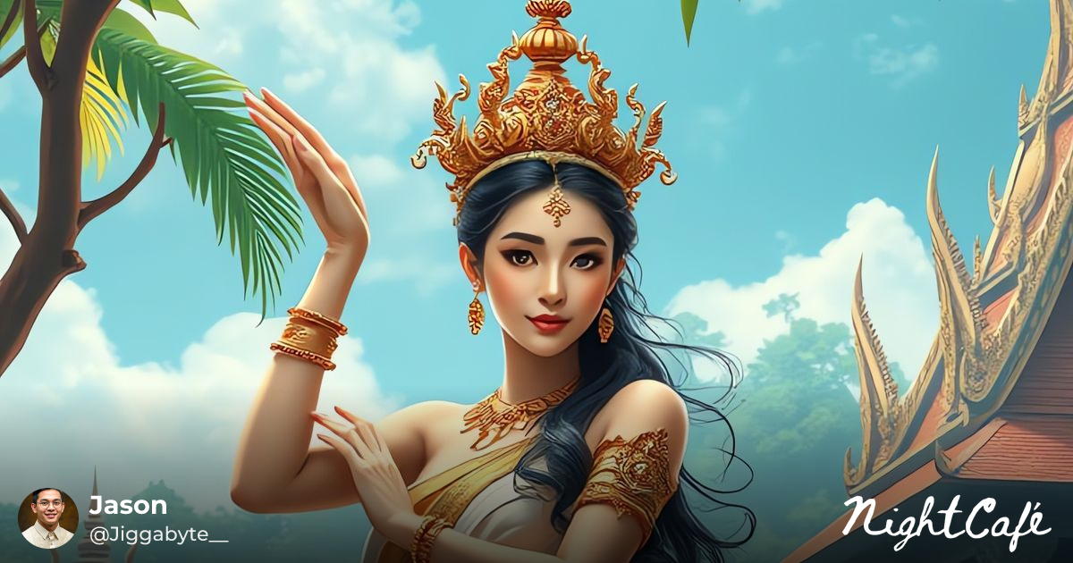 Apsara - Apsara Goddess of Thai Temple Dancer Inspiration