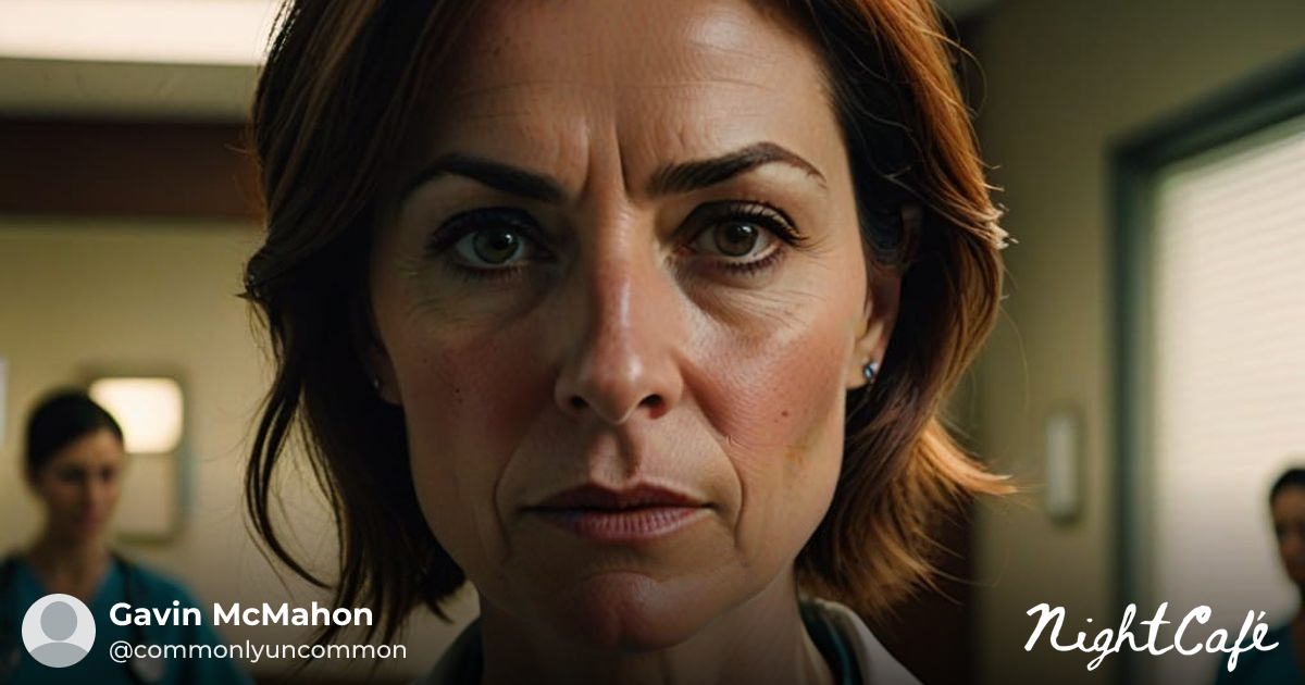 Hyperrealistic Portrait of an Irish Surgeon in Cin... - AI Art