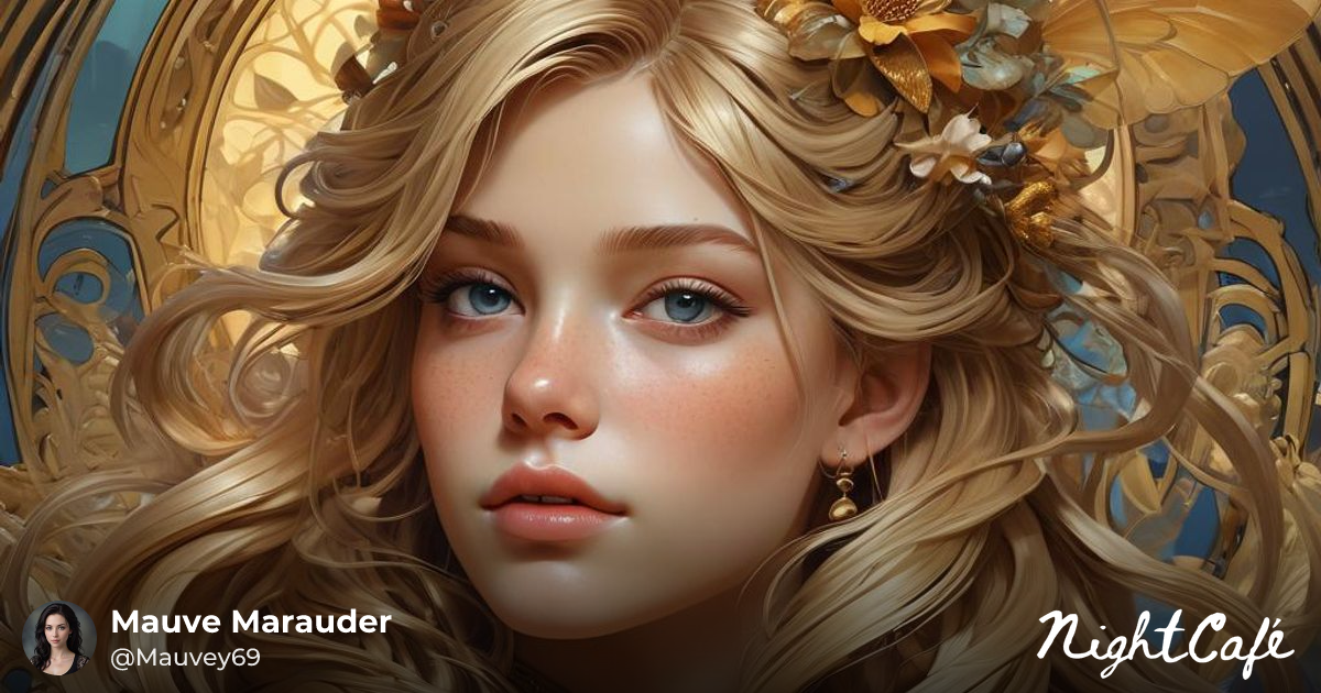 Regal Portrait in Hyperdetailed Splash Art Style - AI Art