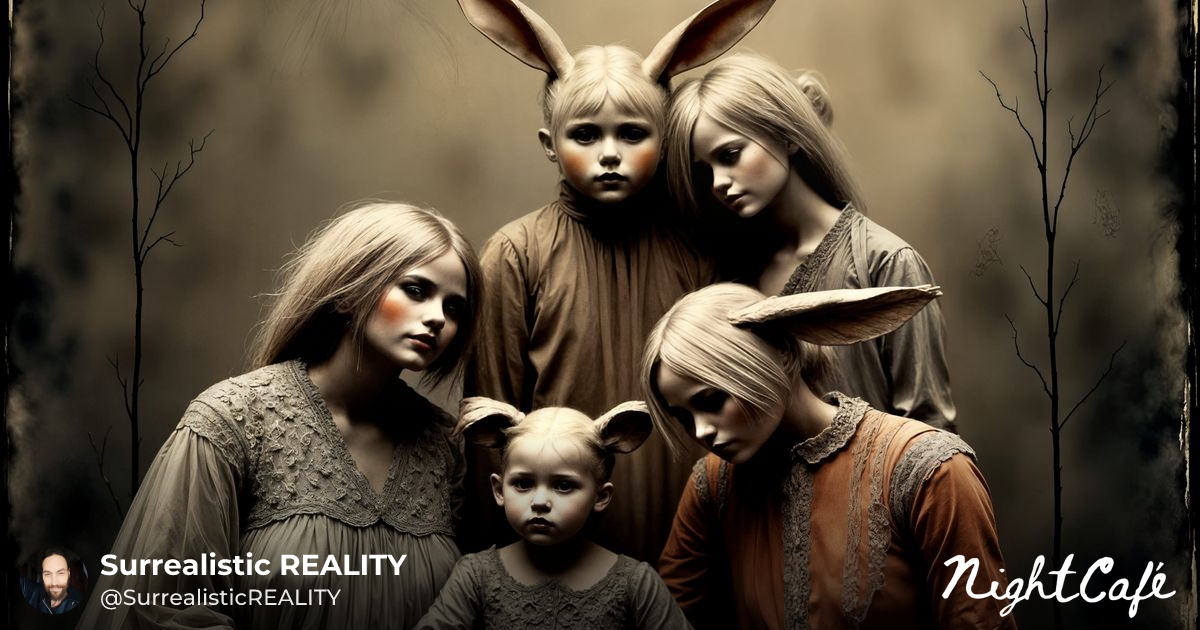 Rabbit Family Portrait