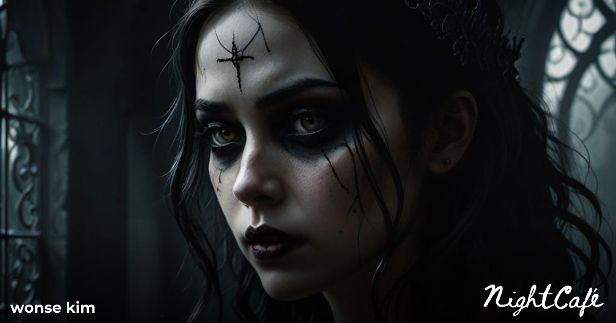 My G-irl The Temptation - Gothic Fantasy Girl in Dark Romant...