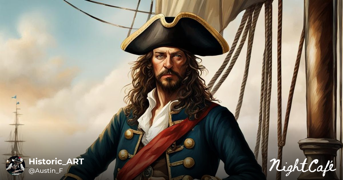 Pirate Captain - Renaissance Pirate Captain on Deck