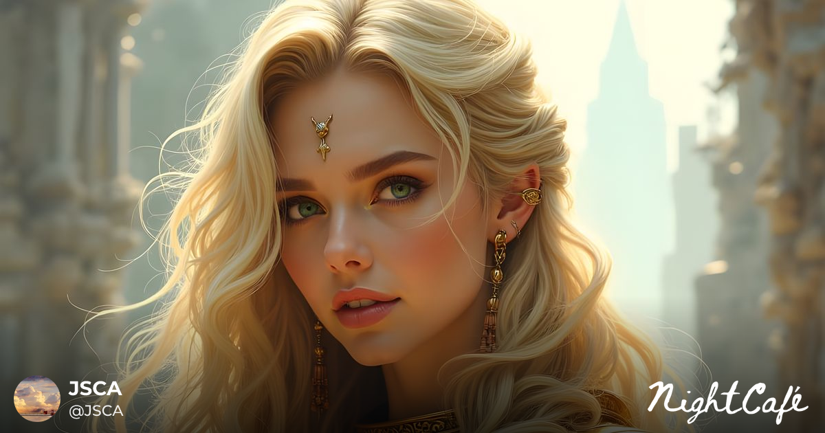 Norse Goddess Fréyja - Freyja Portrait in Royo, Blanchard, S...