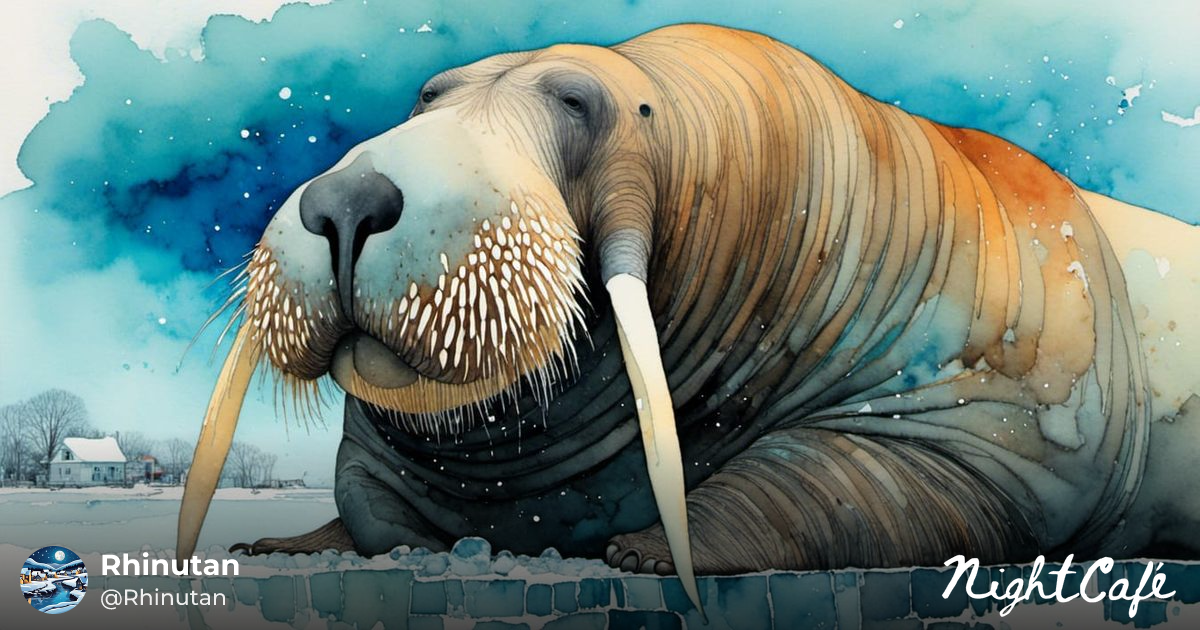 Atlantic Walrus - odd!