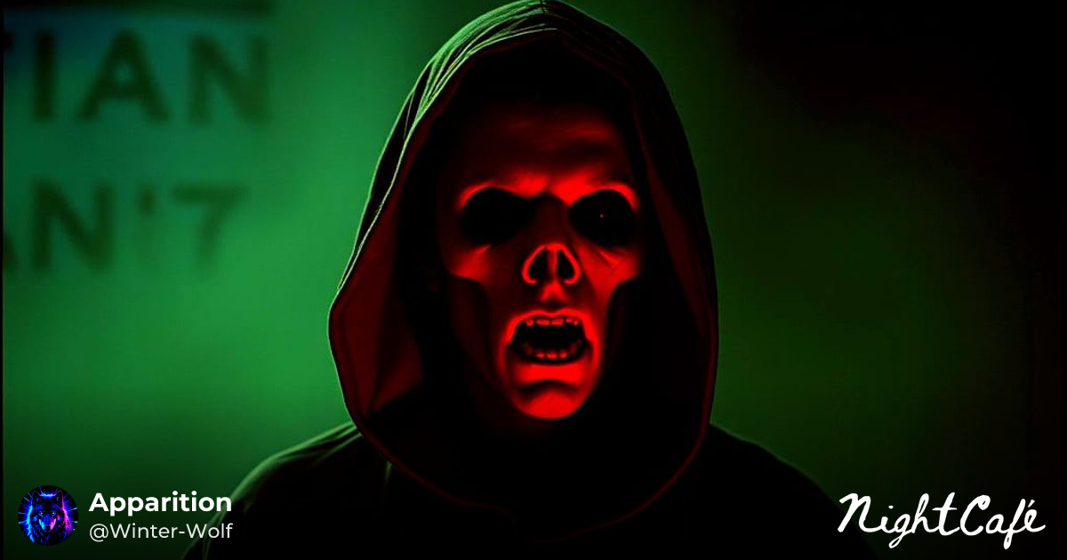 Wraith 2.0 - Dramatic Horror Character in Cinematic Film Sti...