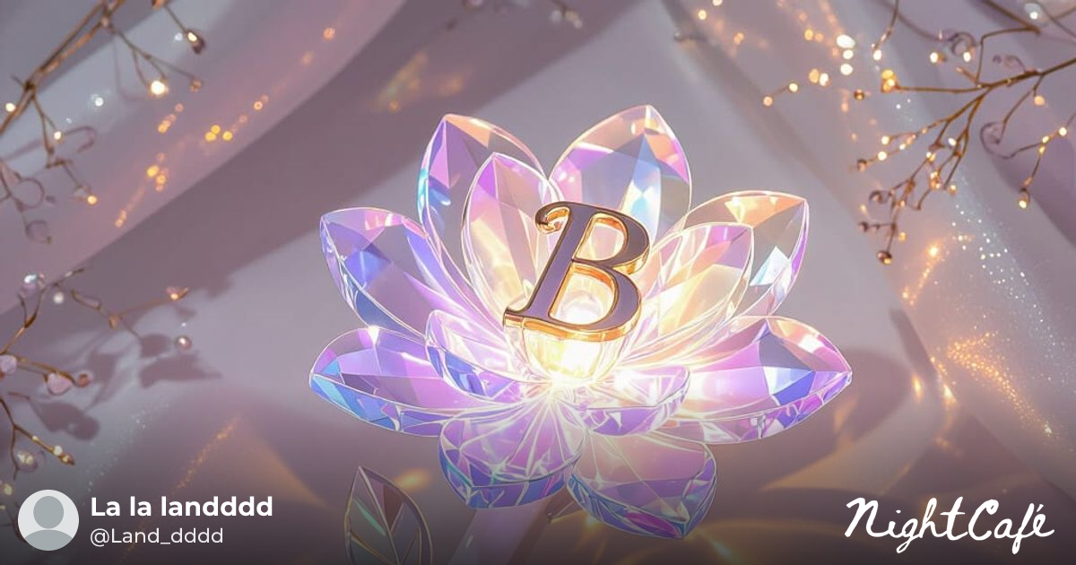 Kpop Lightstick: Crystal Bloom Design Concept - AI Art