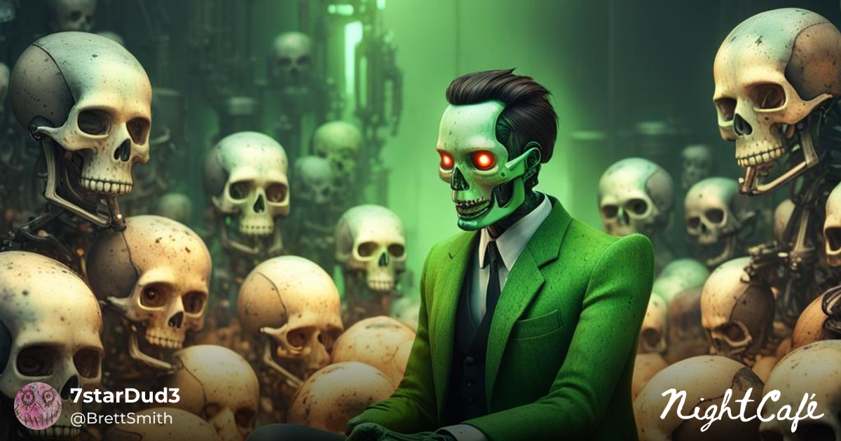 Not so mean yet very Green - Robotic Android Detective Amid...