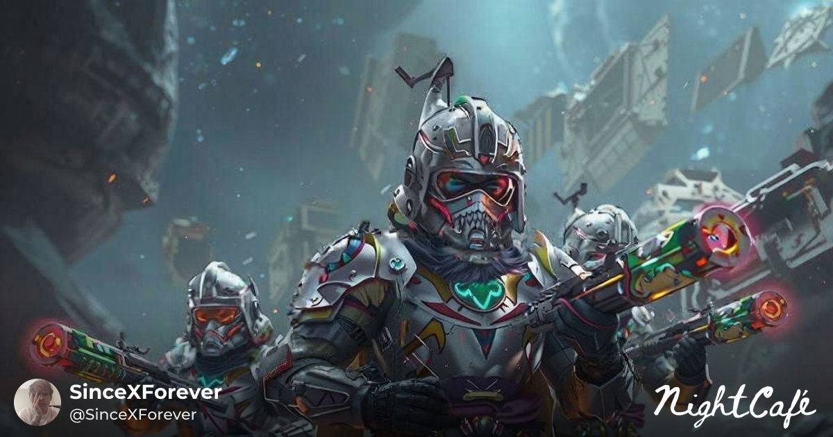 Long range scanners - Futuristic Warriors with Holographic ...