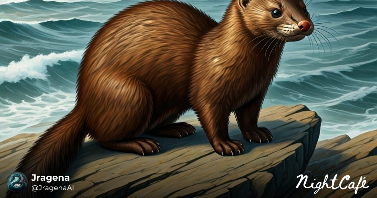The extinct Sea Mink (Neogale macrodon)