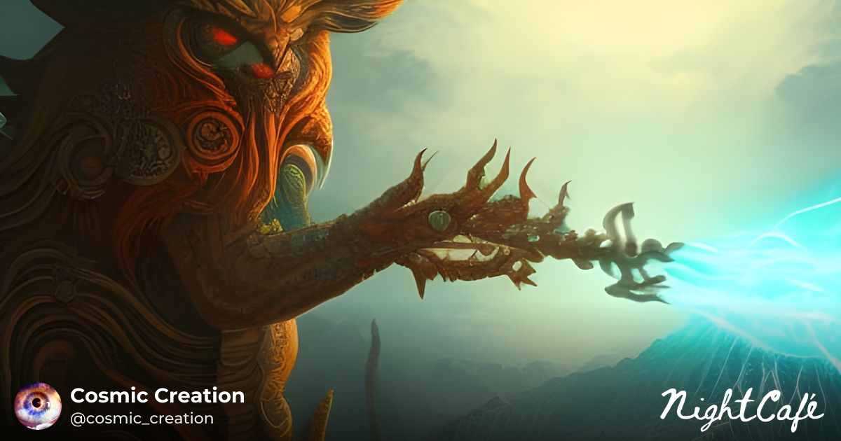 Elemental Wizards - Elemental Wizard Portrait in Detailed Ma...