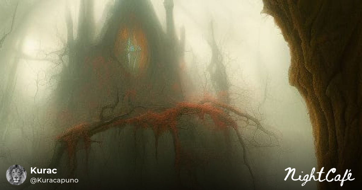 Sinister Horror Wonderland in Hyper-Realistic Digi... - AI Art
