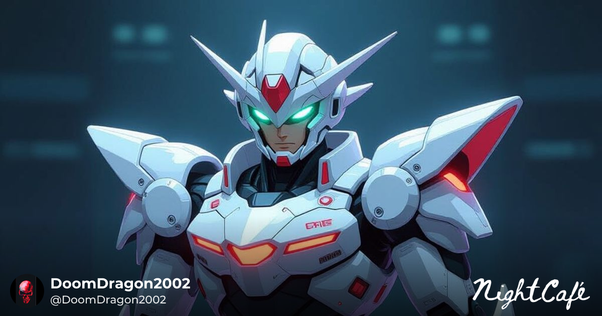 A male anime sci fi cyborg fighter - Anime Cyborg Fighter in...